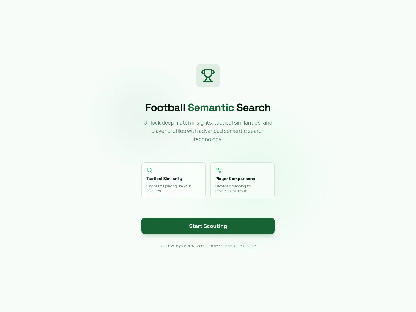 Football Semantic Search