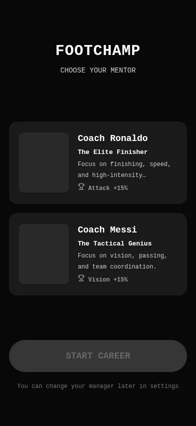 FootChamp Mobile