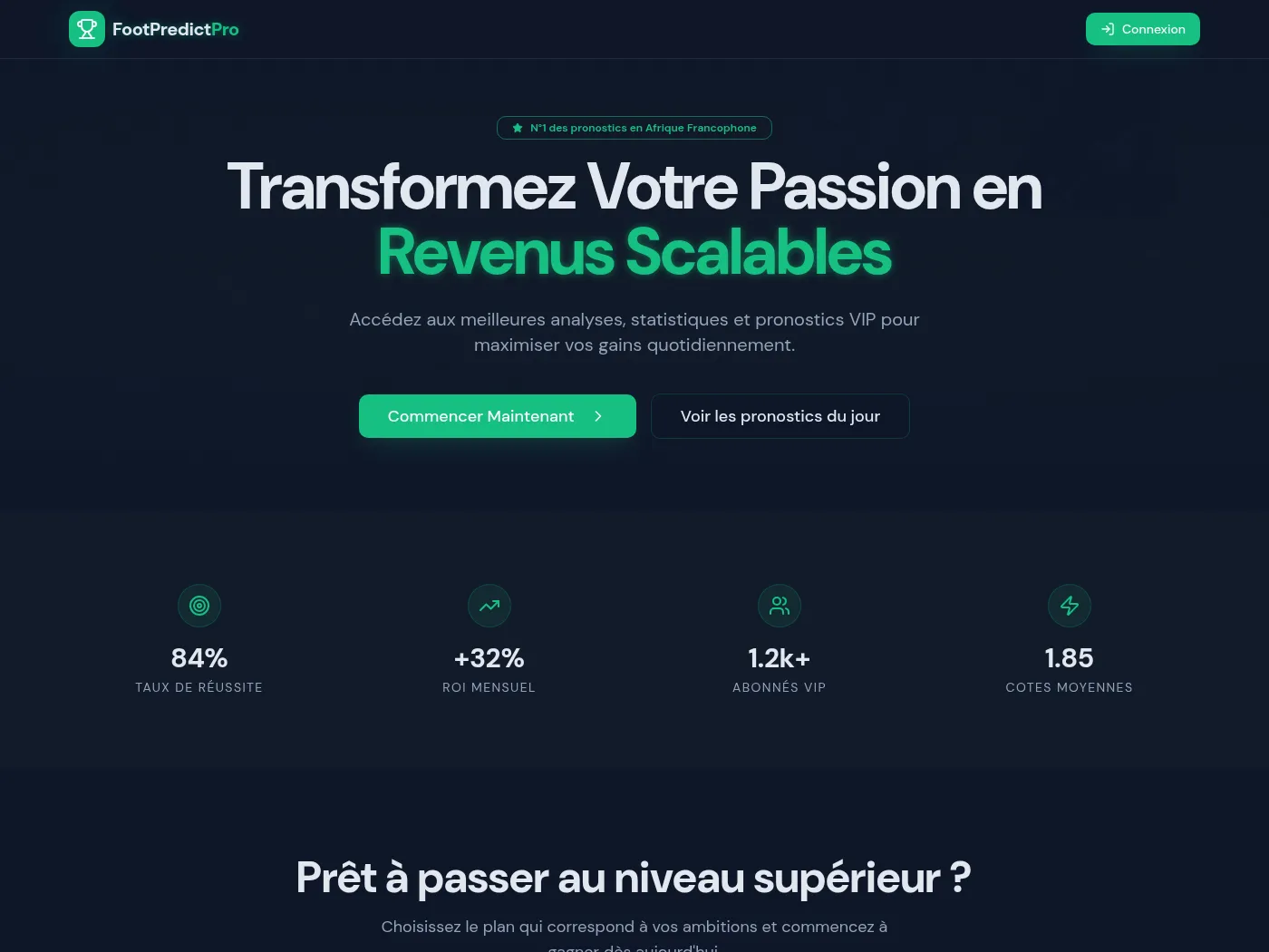 FootPredict Pro