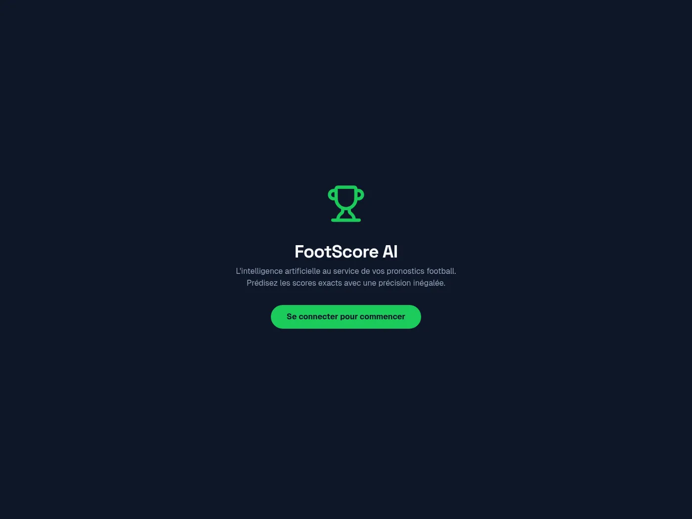 FootScore AI Predictor