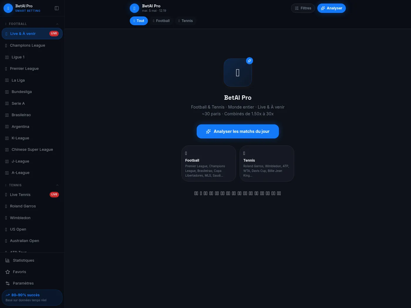 Footy Bet AI Odds