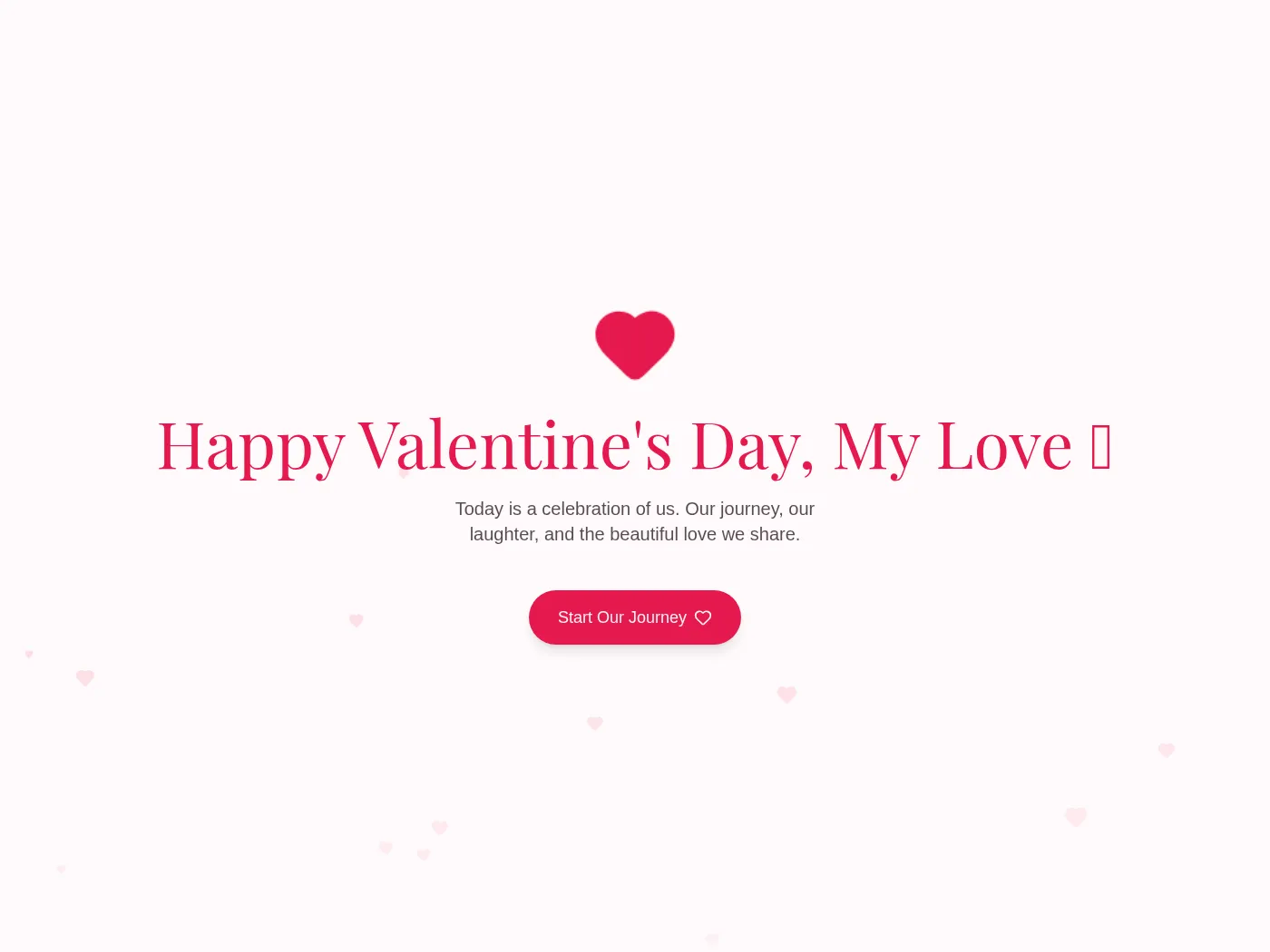 For My Love ❤️ Web App