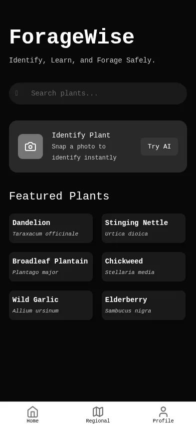 ForageWise Mobile Guide