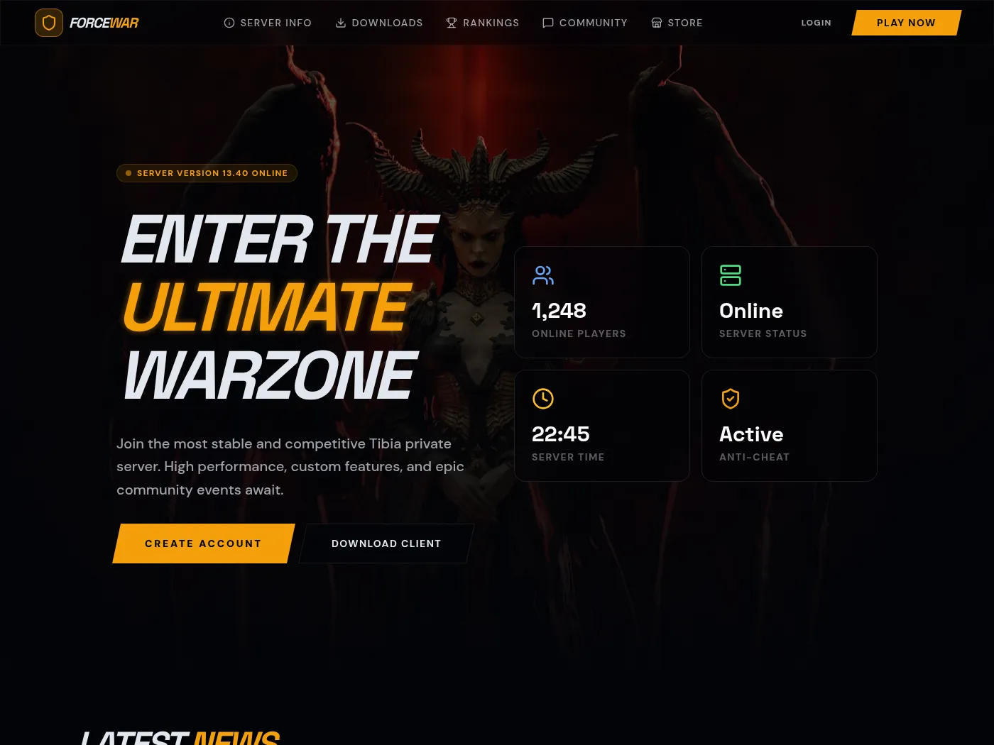 ForceWar Style Site