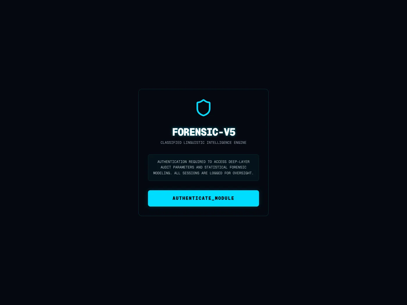 Forensic Linguist AI Auditor