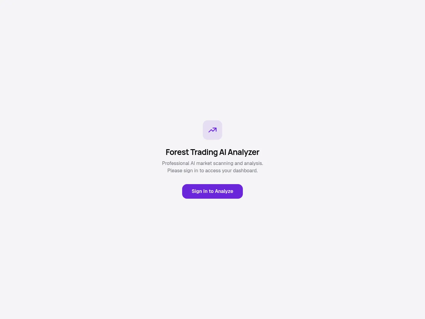 Forest Trading AI Analyzer