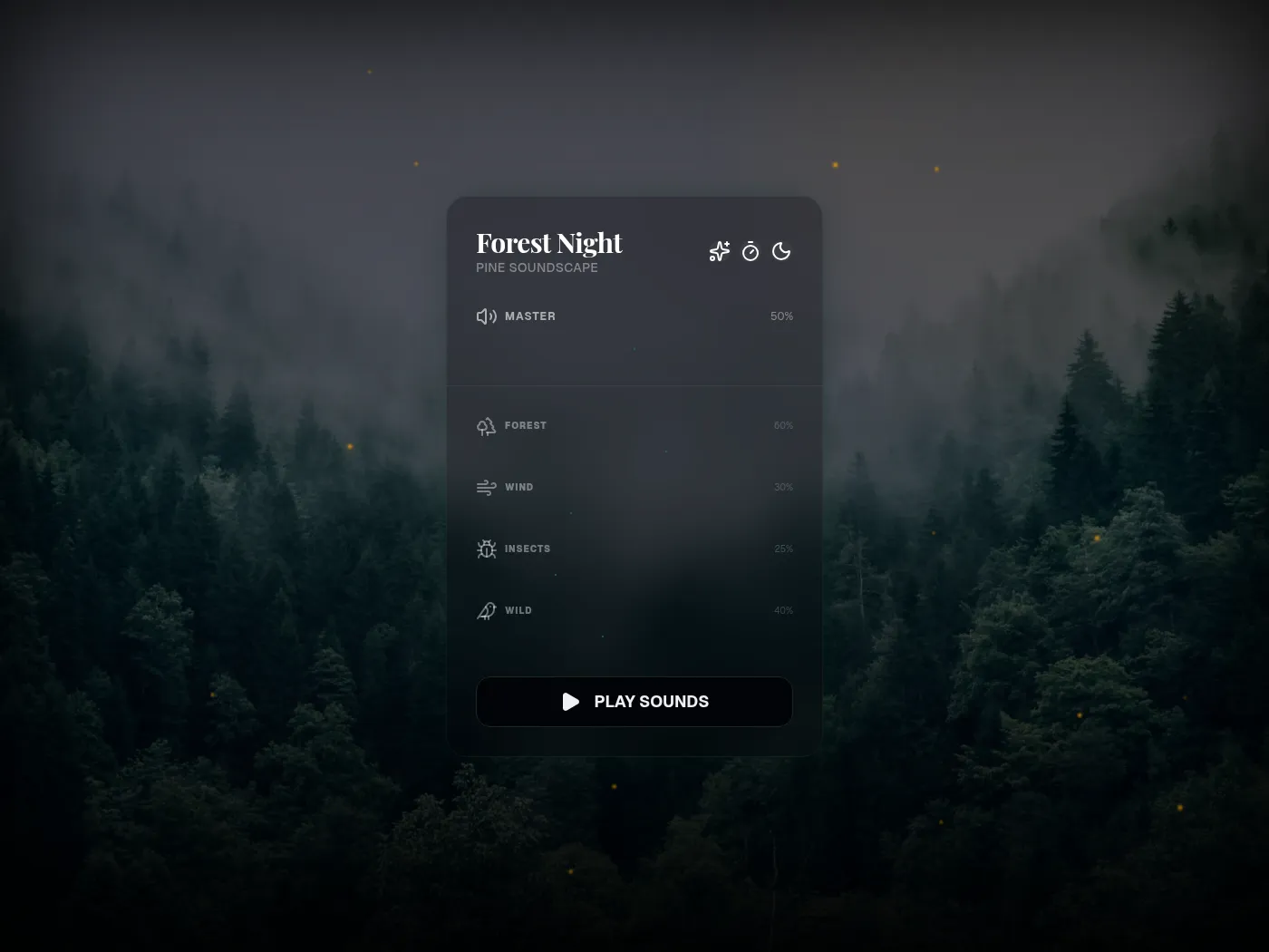 Forest Sleep Soundscape