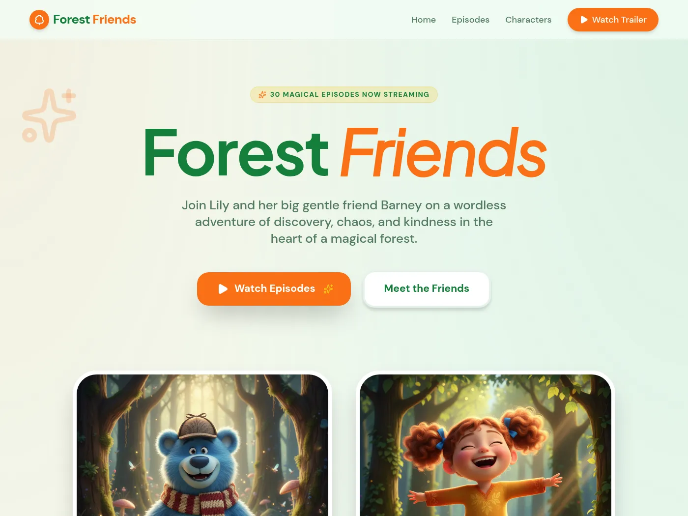 Forest Friends Animation