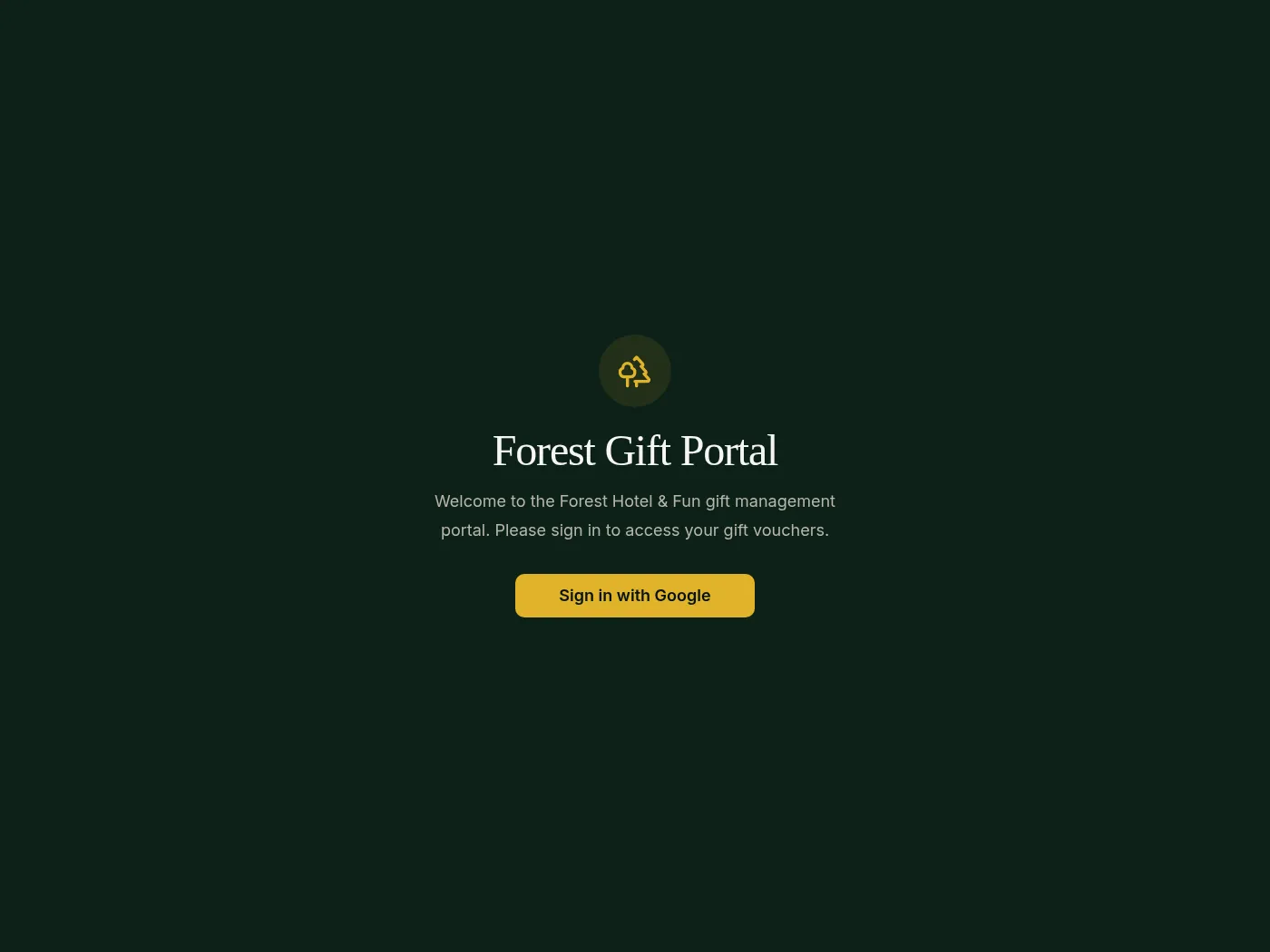 Forest Gift Portal