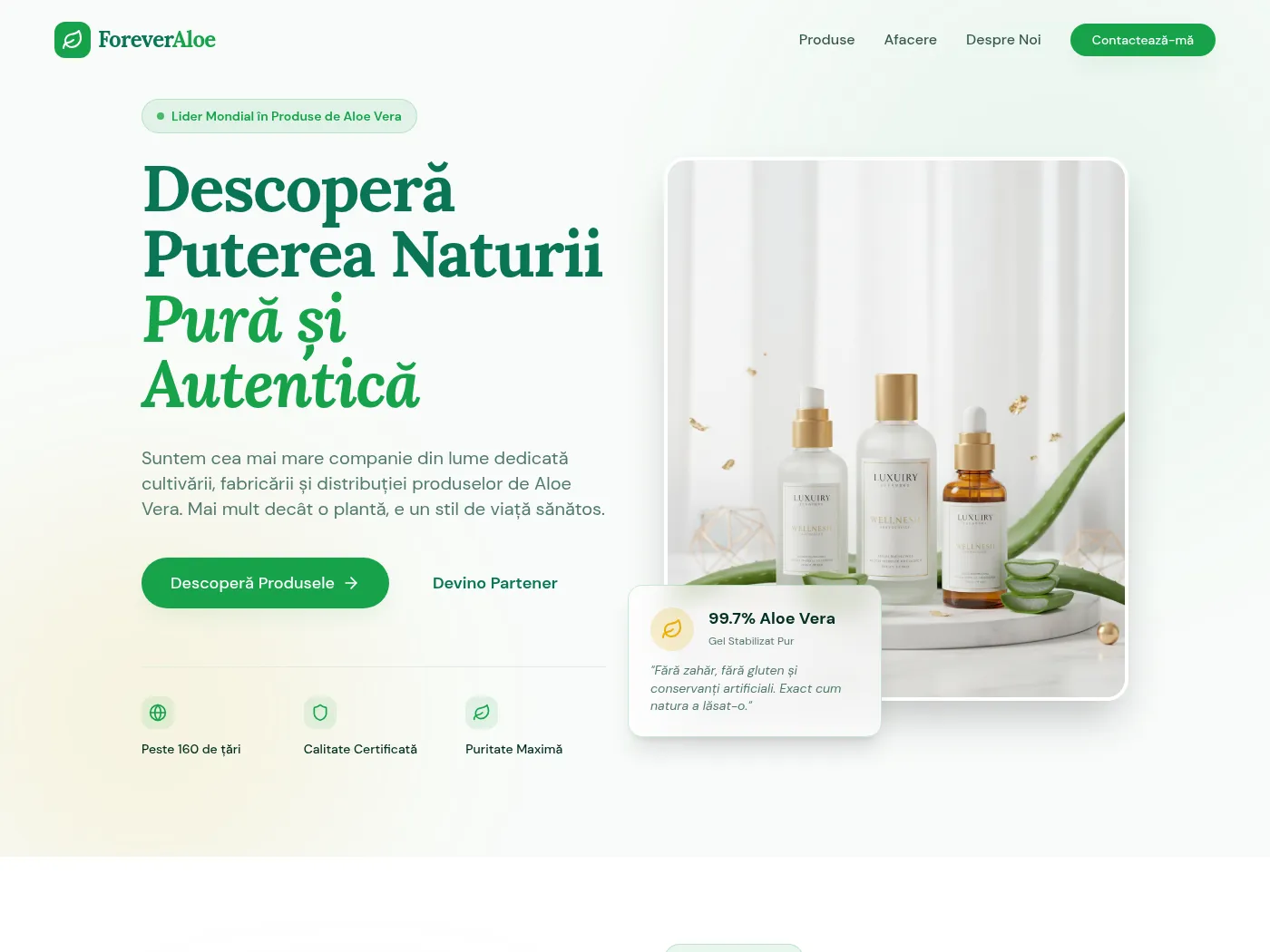 Forever Aloe Business Info