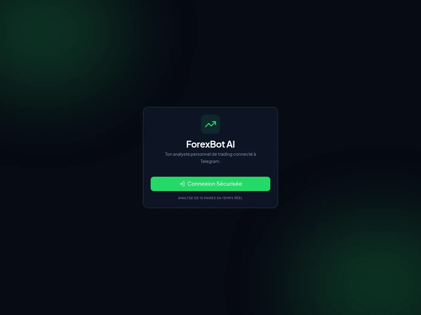 Forex Telegram Analyst Bot