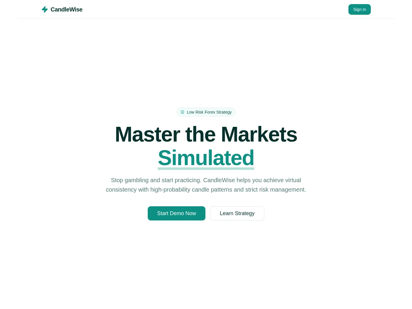CandleWise Forex App