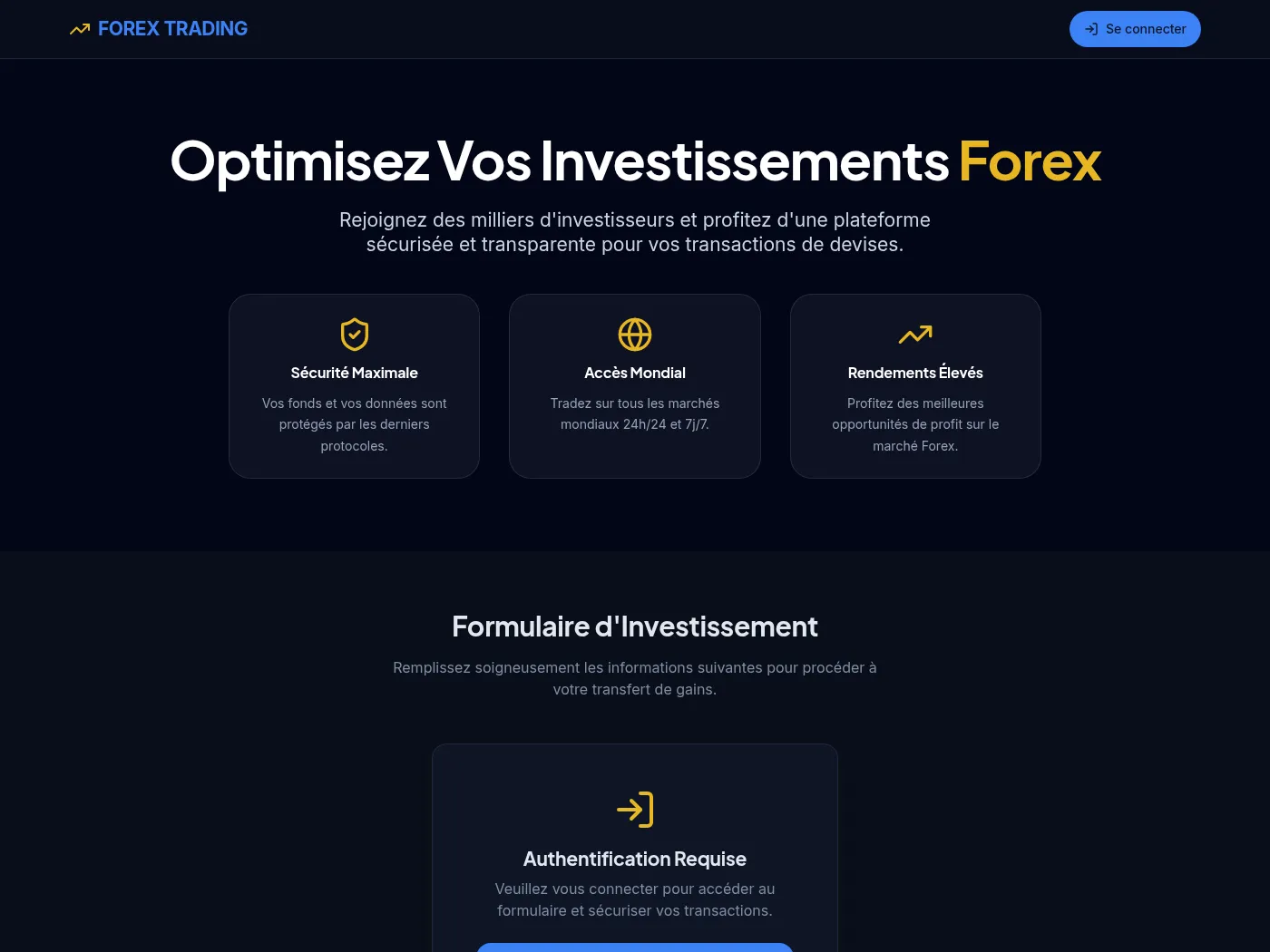 Forex Trading Contact Site
