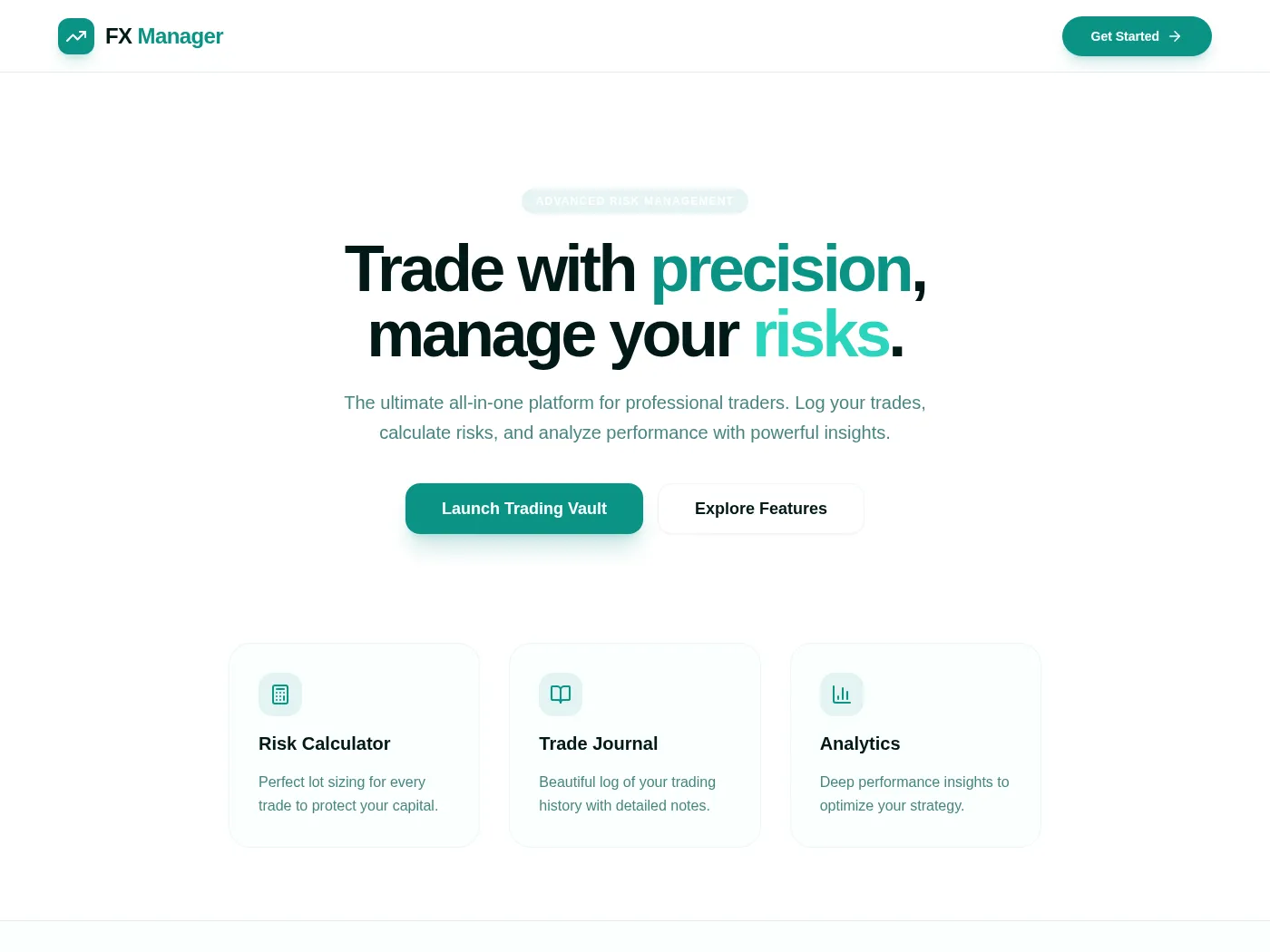 Forex Risk Manager