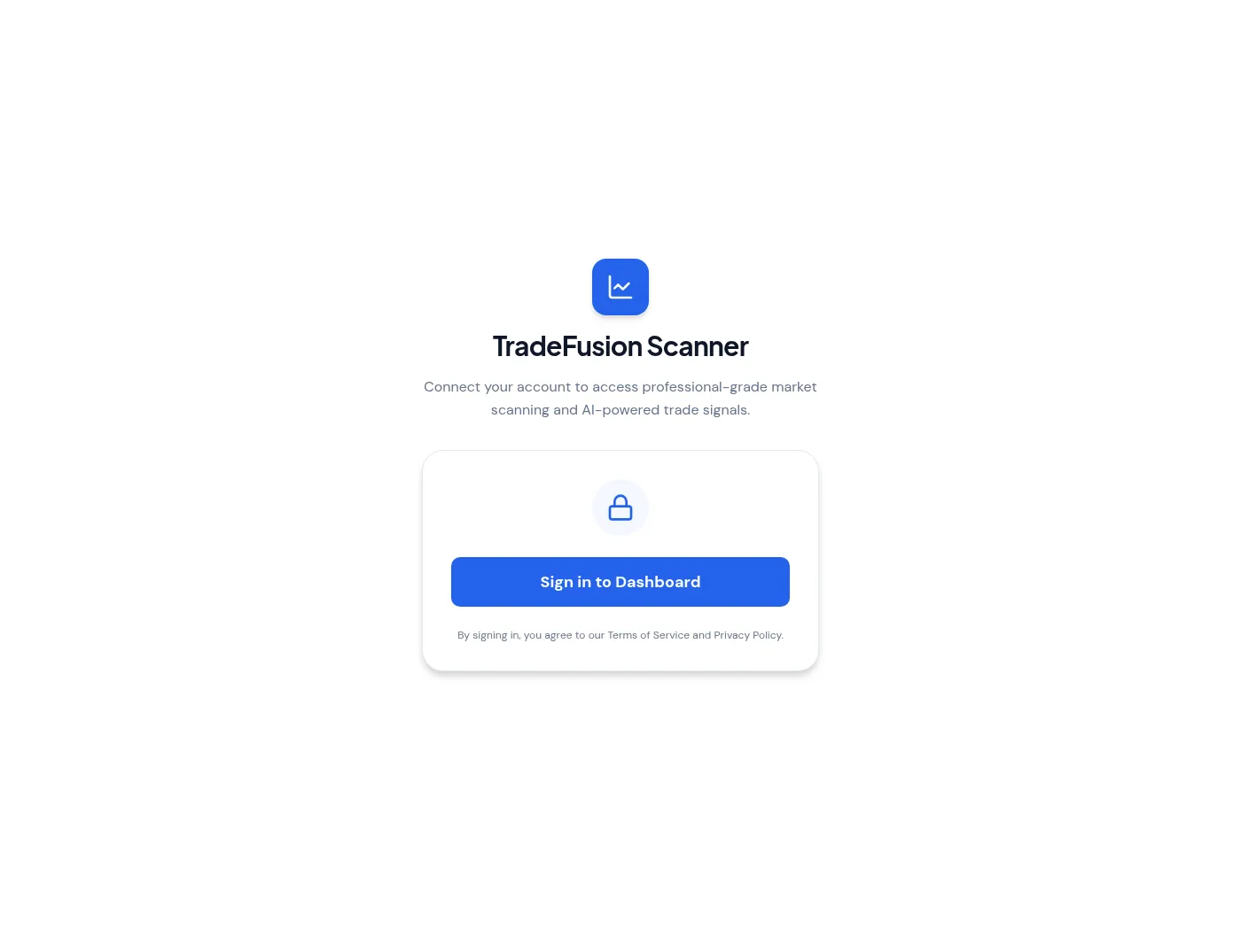 TradeFusion Scanner
