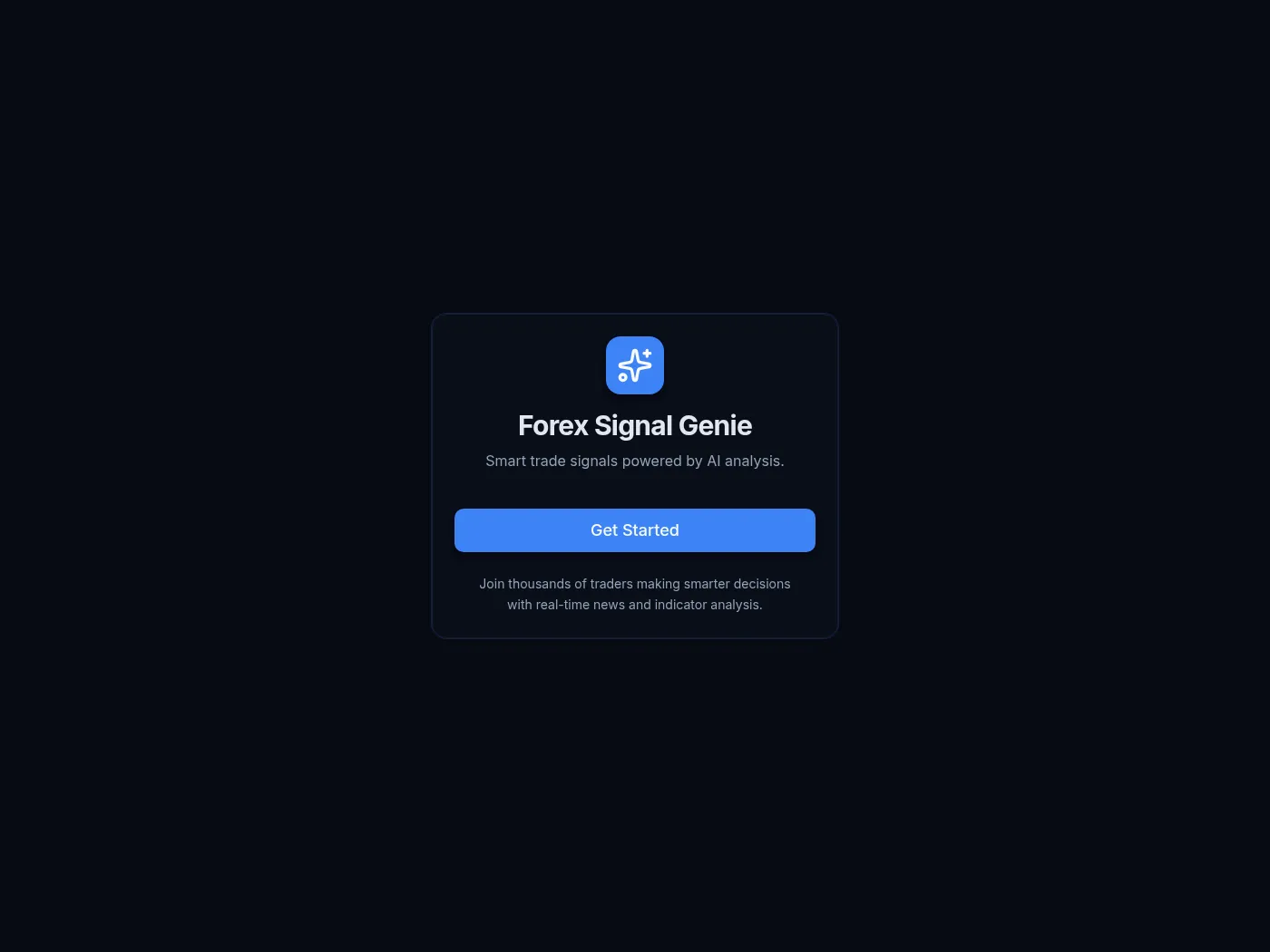 Forex Signal Genie