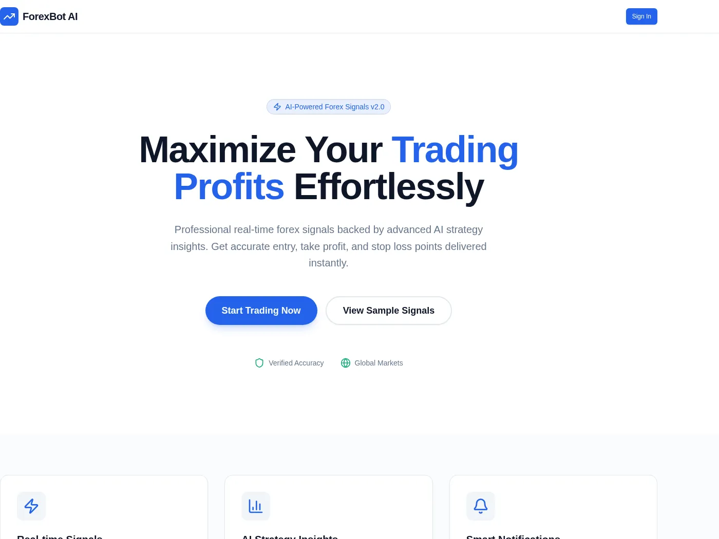 Forex Signal Bot