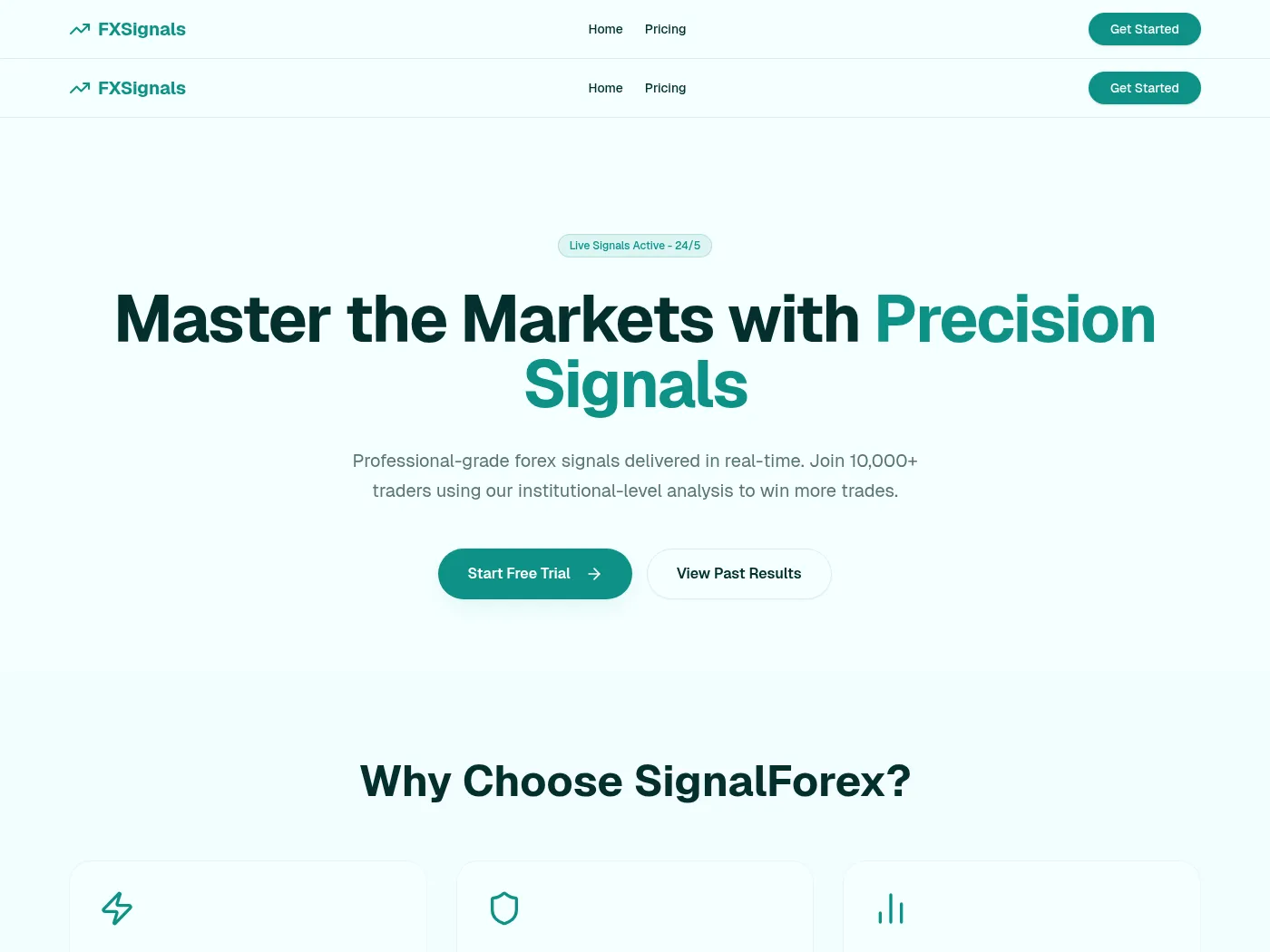 Forex Signal Sender Clone