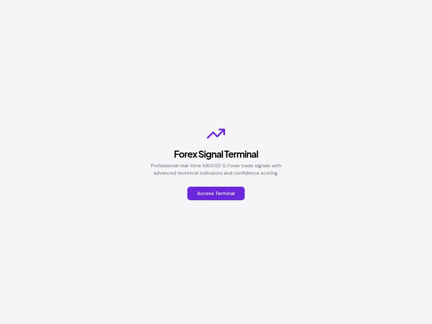Forex Signal Terminal