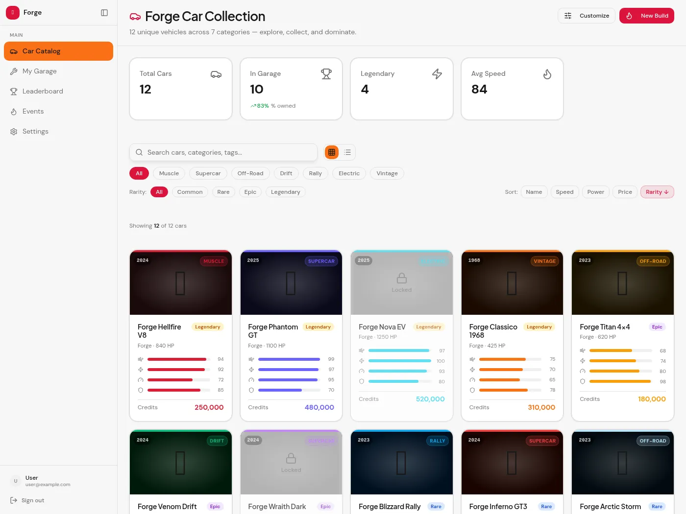 Forge Car Creator