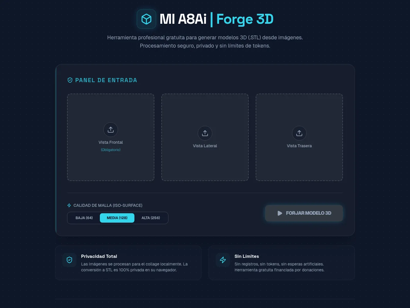 Forge3D Model Generator