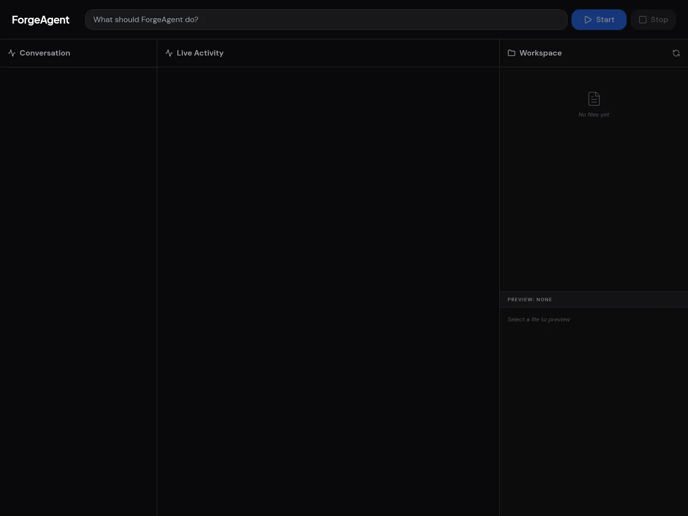ForgeAgent Autonomous AI