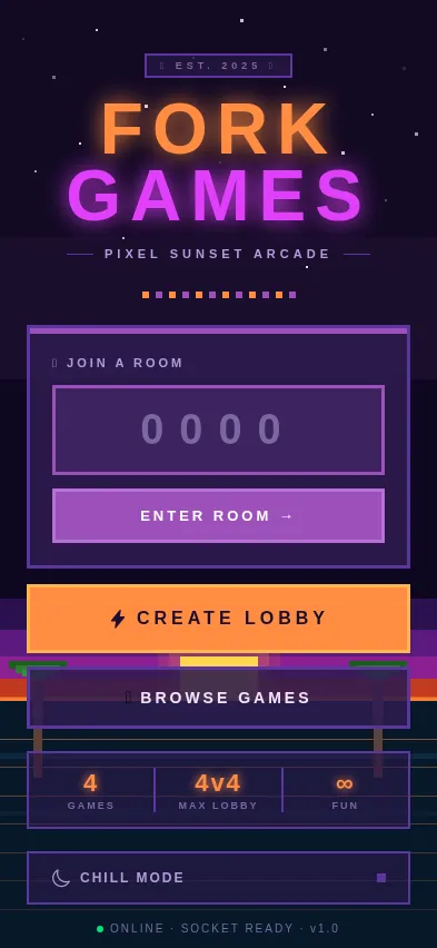ForkGames Social Arcade