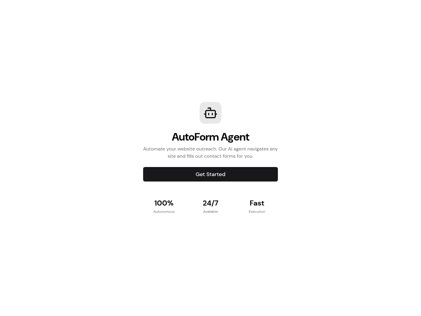 AutoForm Agent