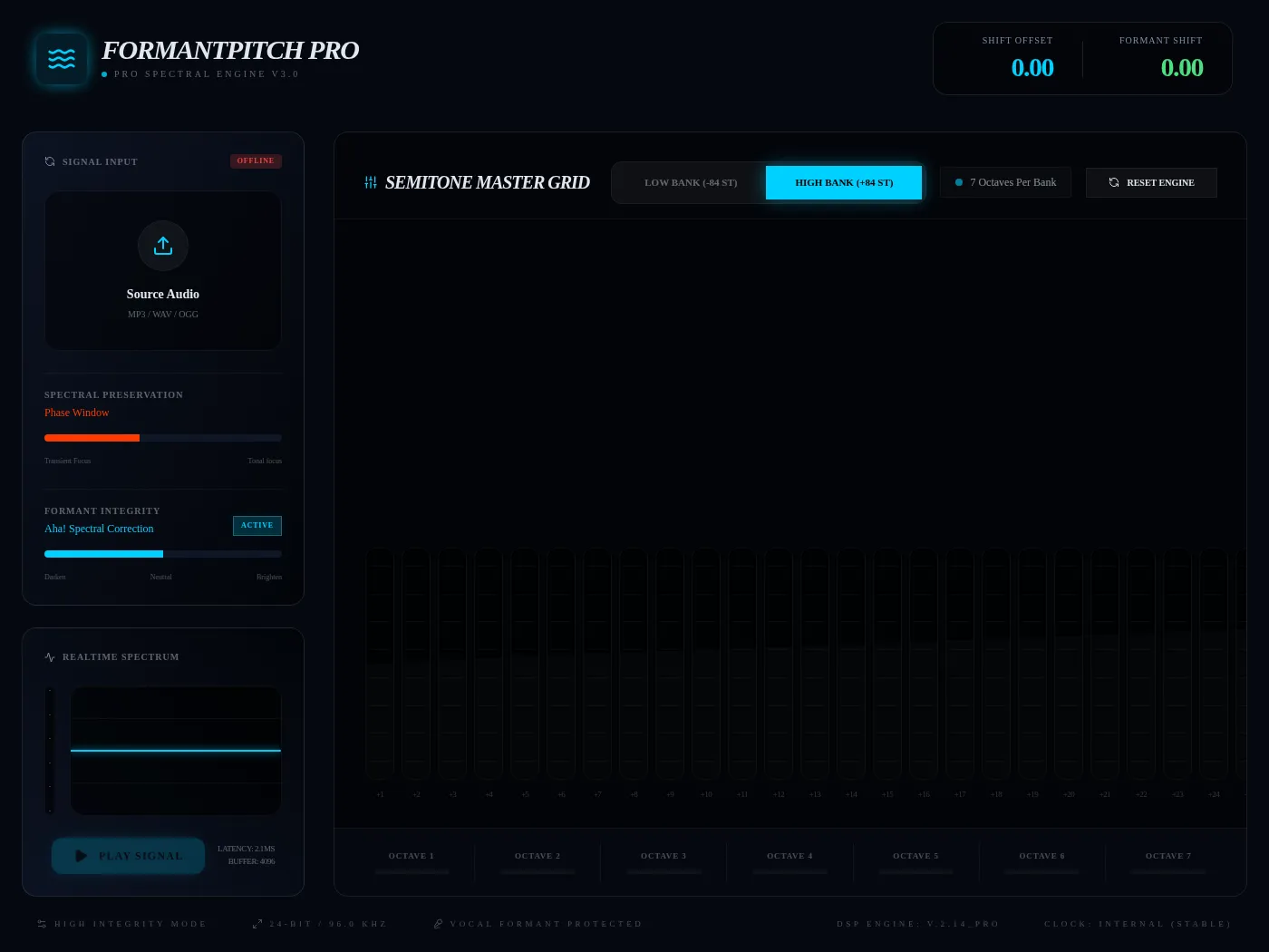 FormantPitch Audio Player