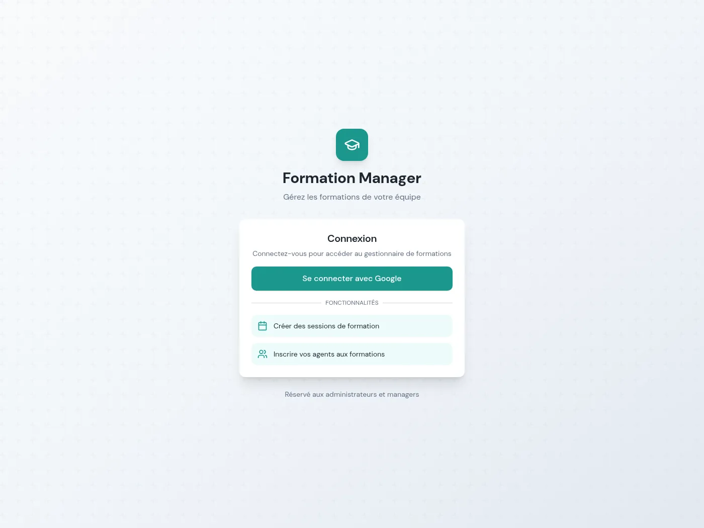 Formation Agent Manager
