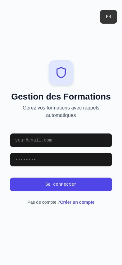 Formation Manager Mobile