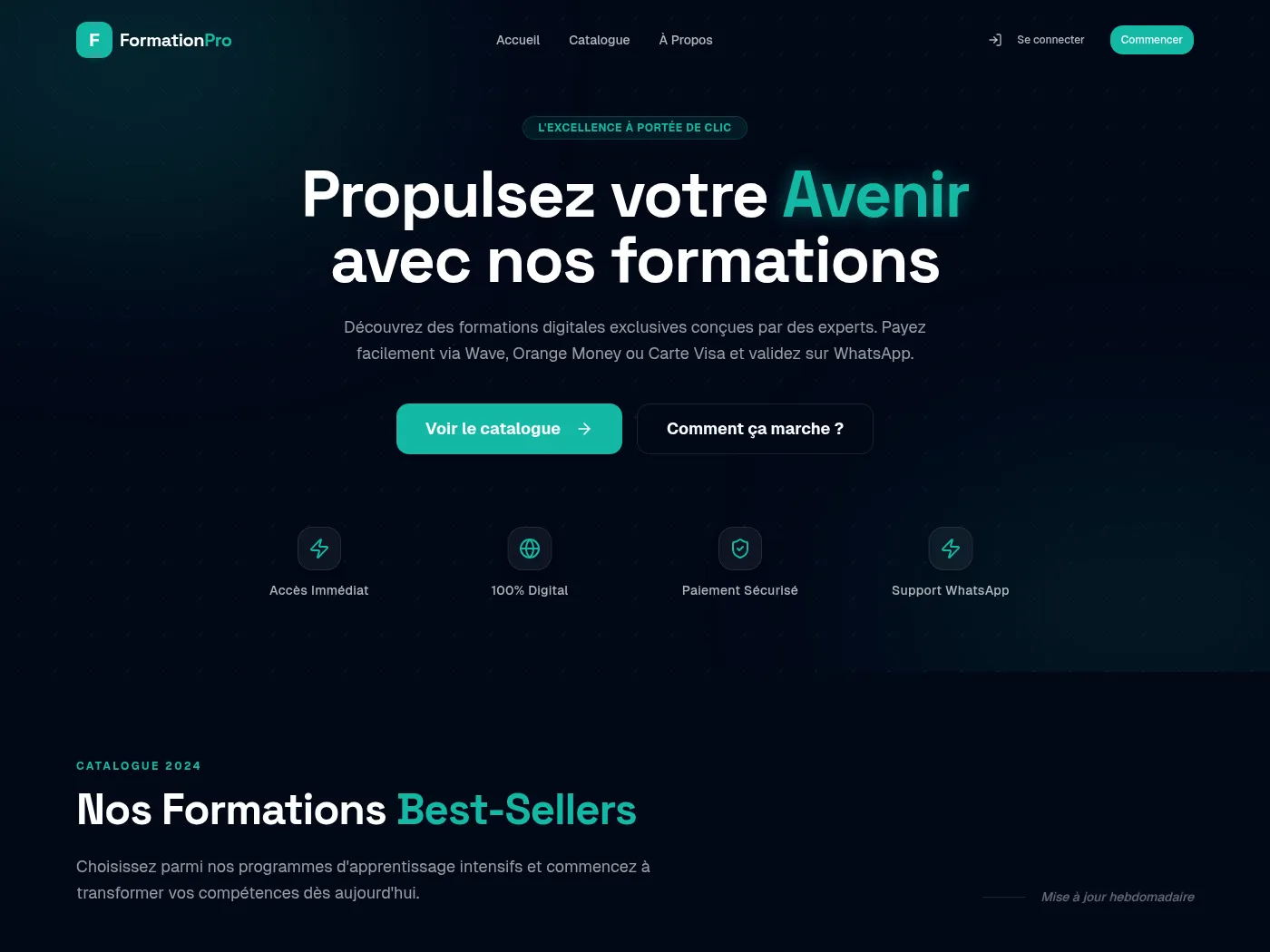 Formation Pro Hub