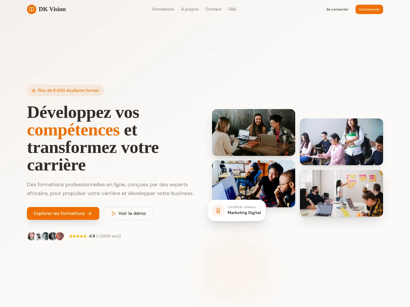 FormationShop Web