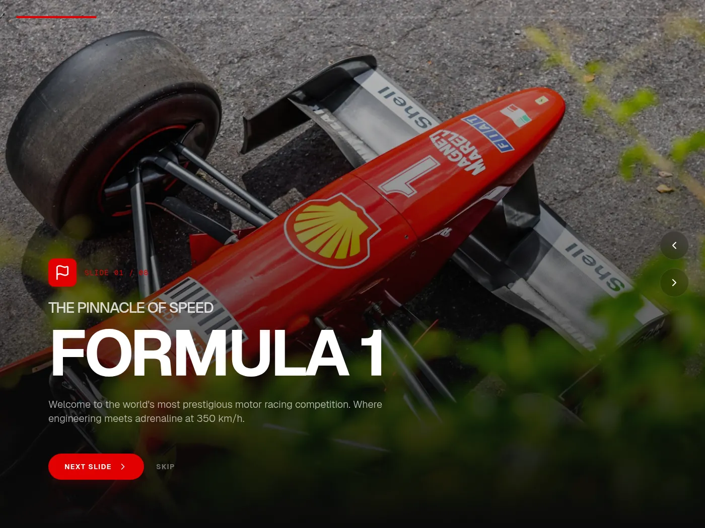 Formula 1 Slideshow
