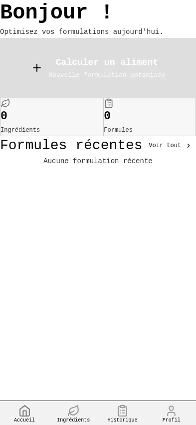FormuleFeed Mobile