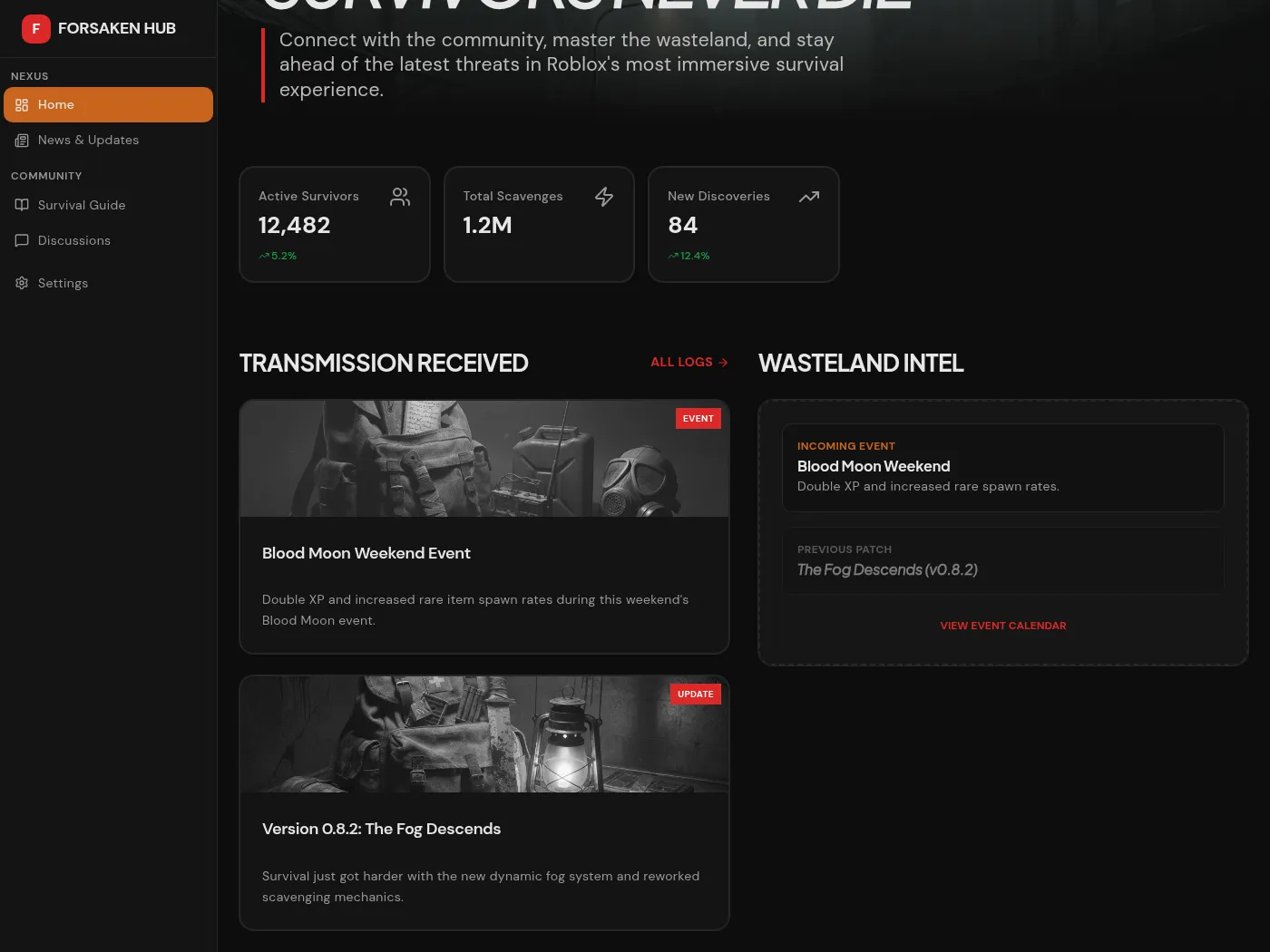 Forsaken Hub