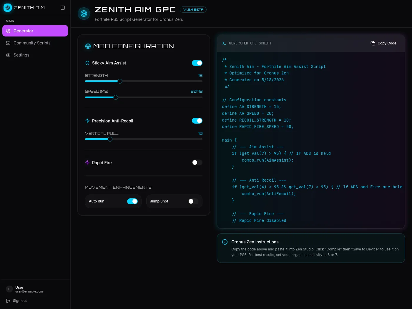 Fortnite Aim Assist Tool
