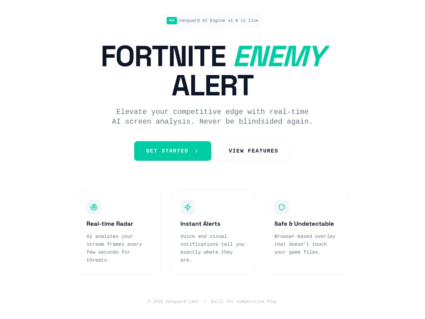 Fortnite Enemy Alert