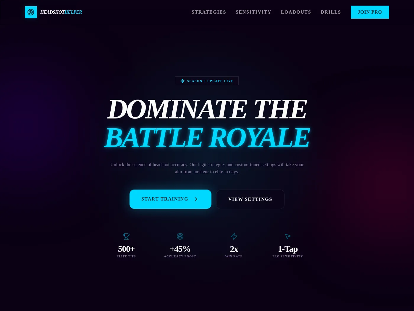 Fortnite Headshot Helper