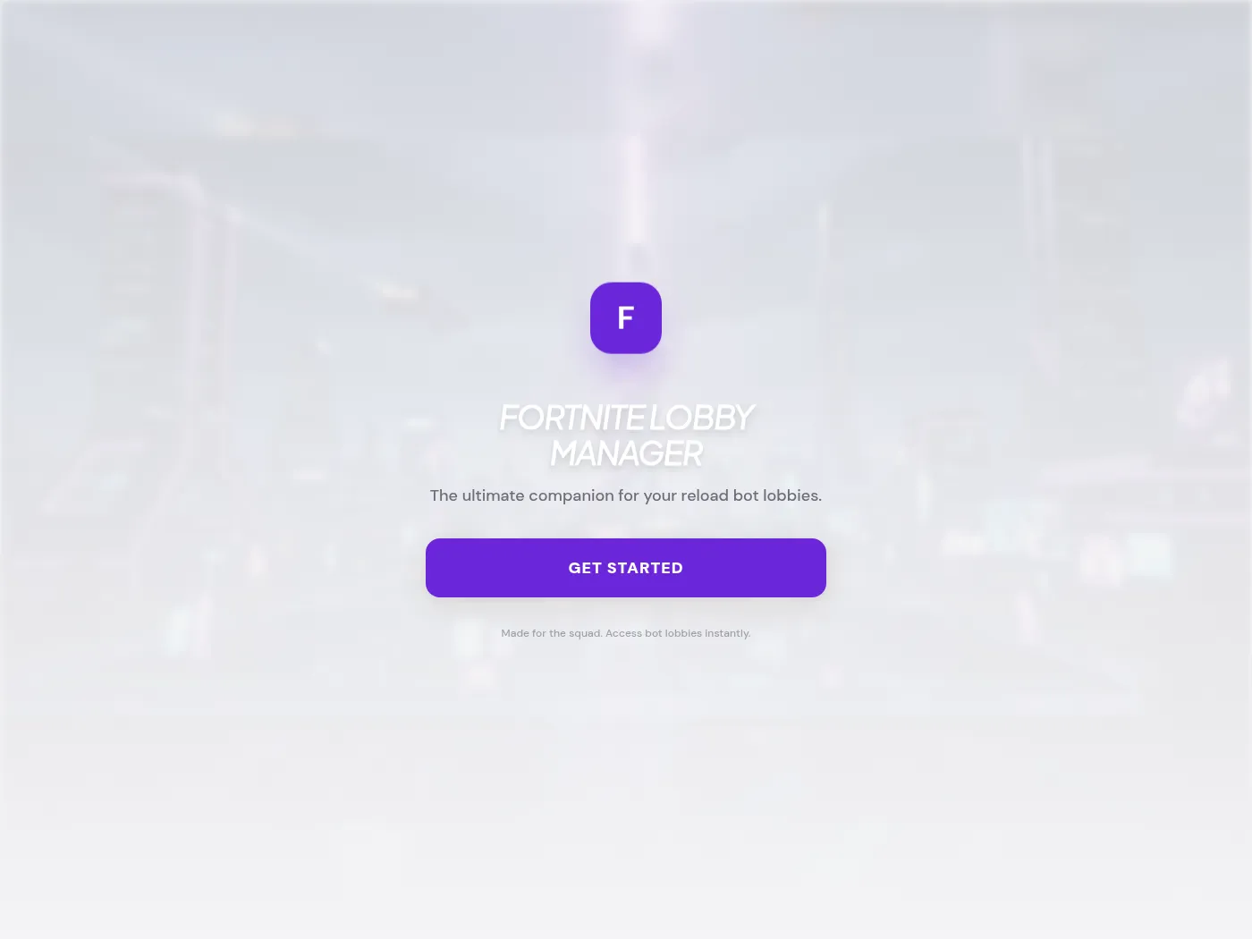 Fortnite Lobby Manager