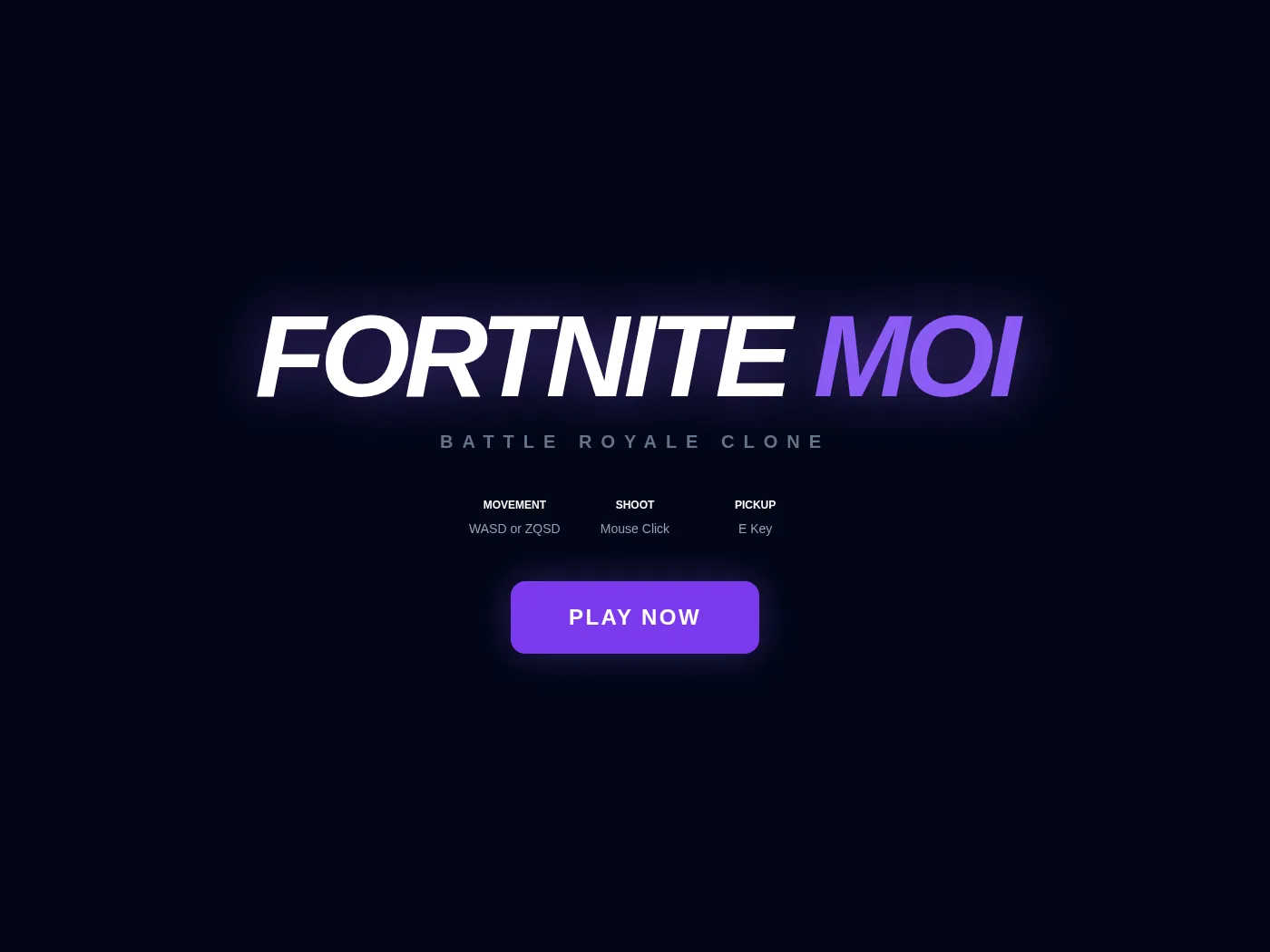 Fortnite Moi Clone