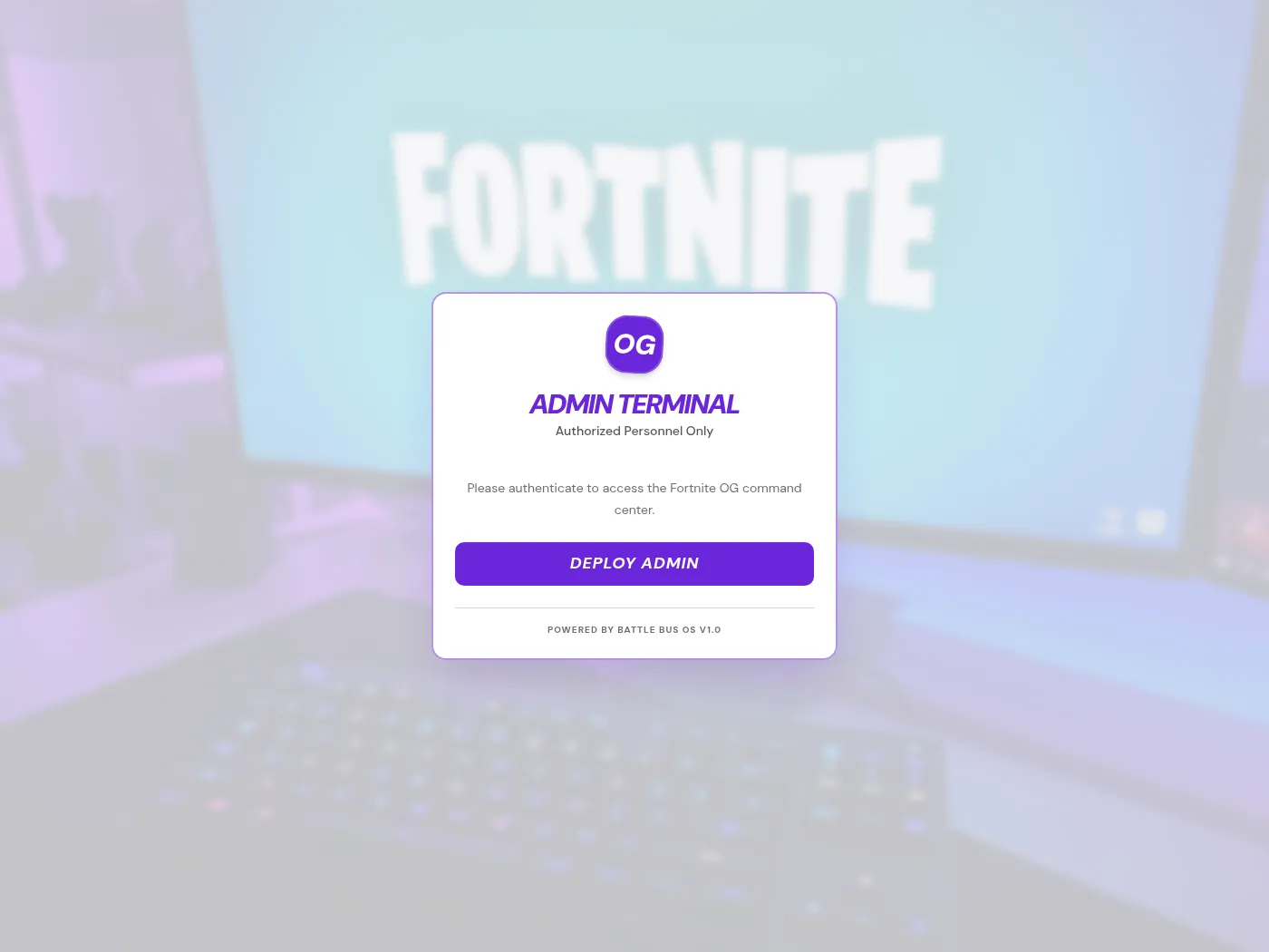 Fortnite OG Backend