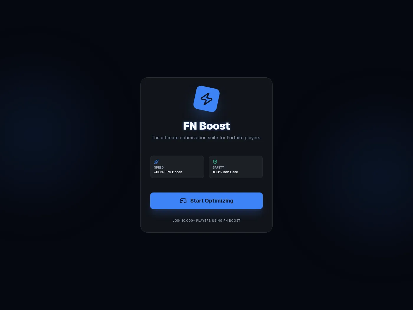 Fortnite Optimizer App