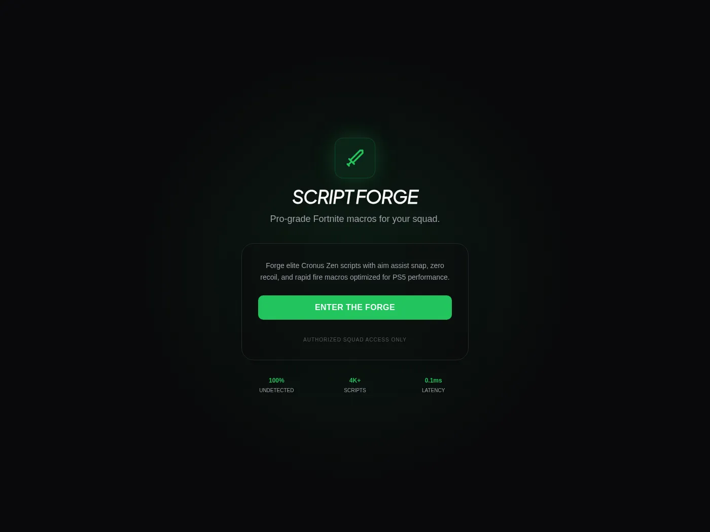 Fortnite Script Forge