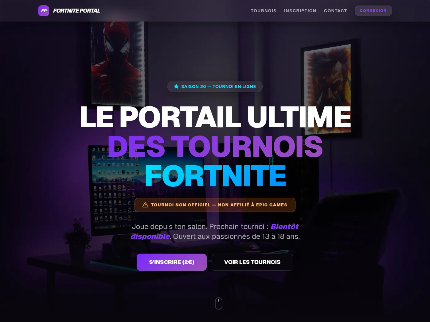 Fortnite Tourney Portal
