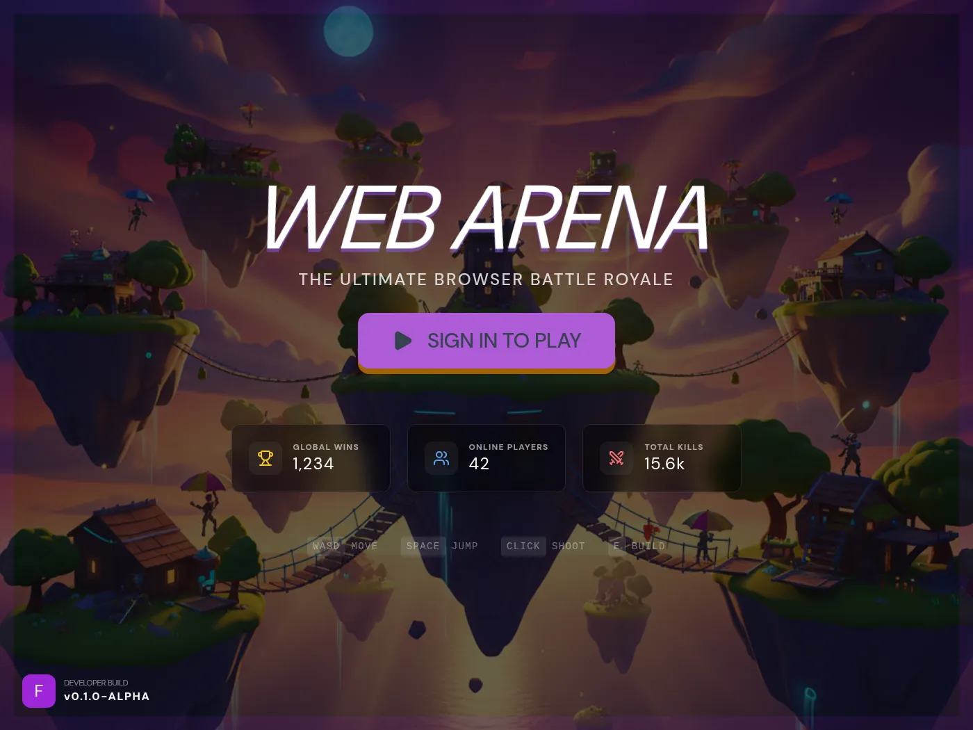 Fortnite Web Arena