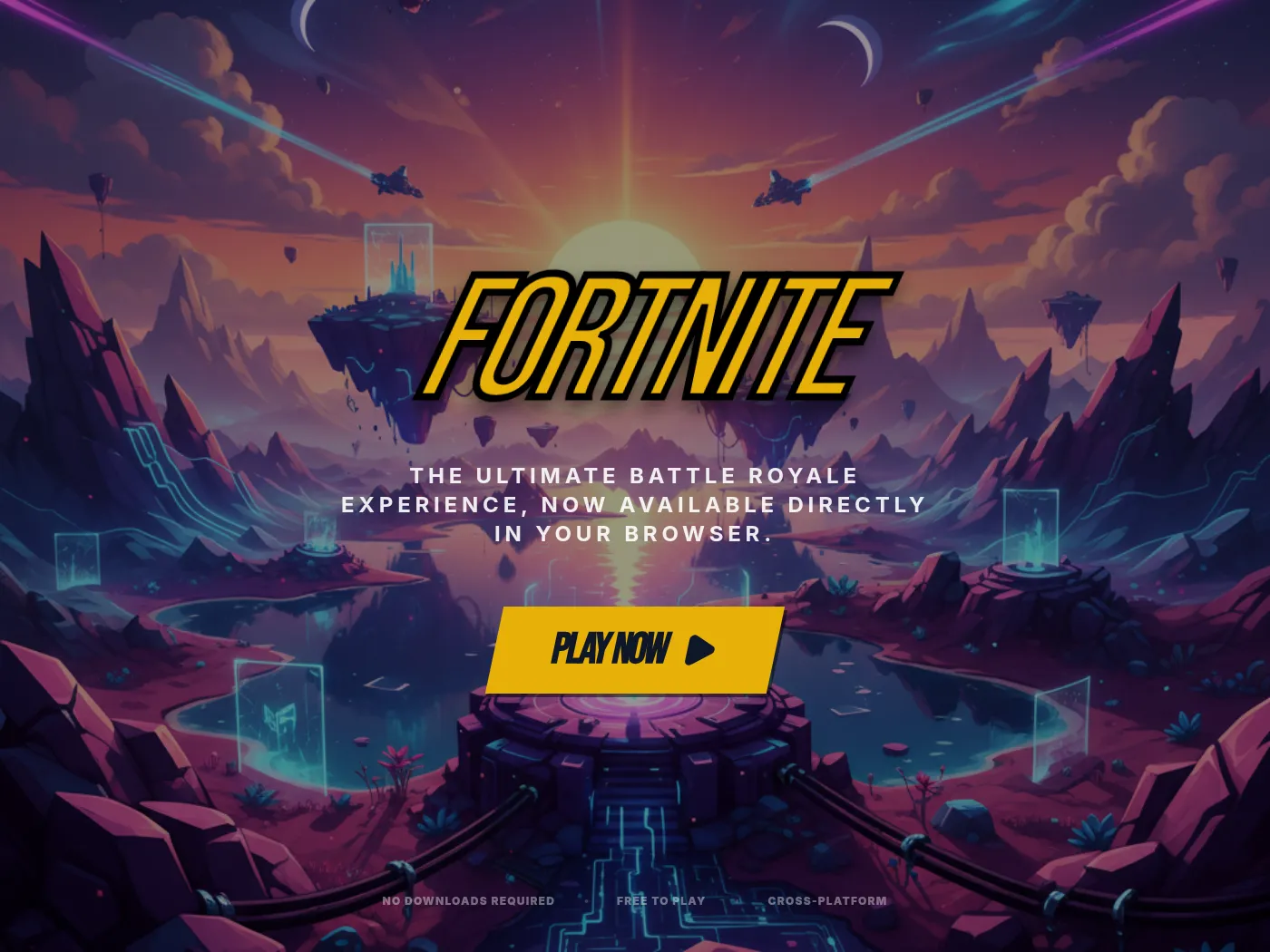 Fortnite Web Clone