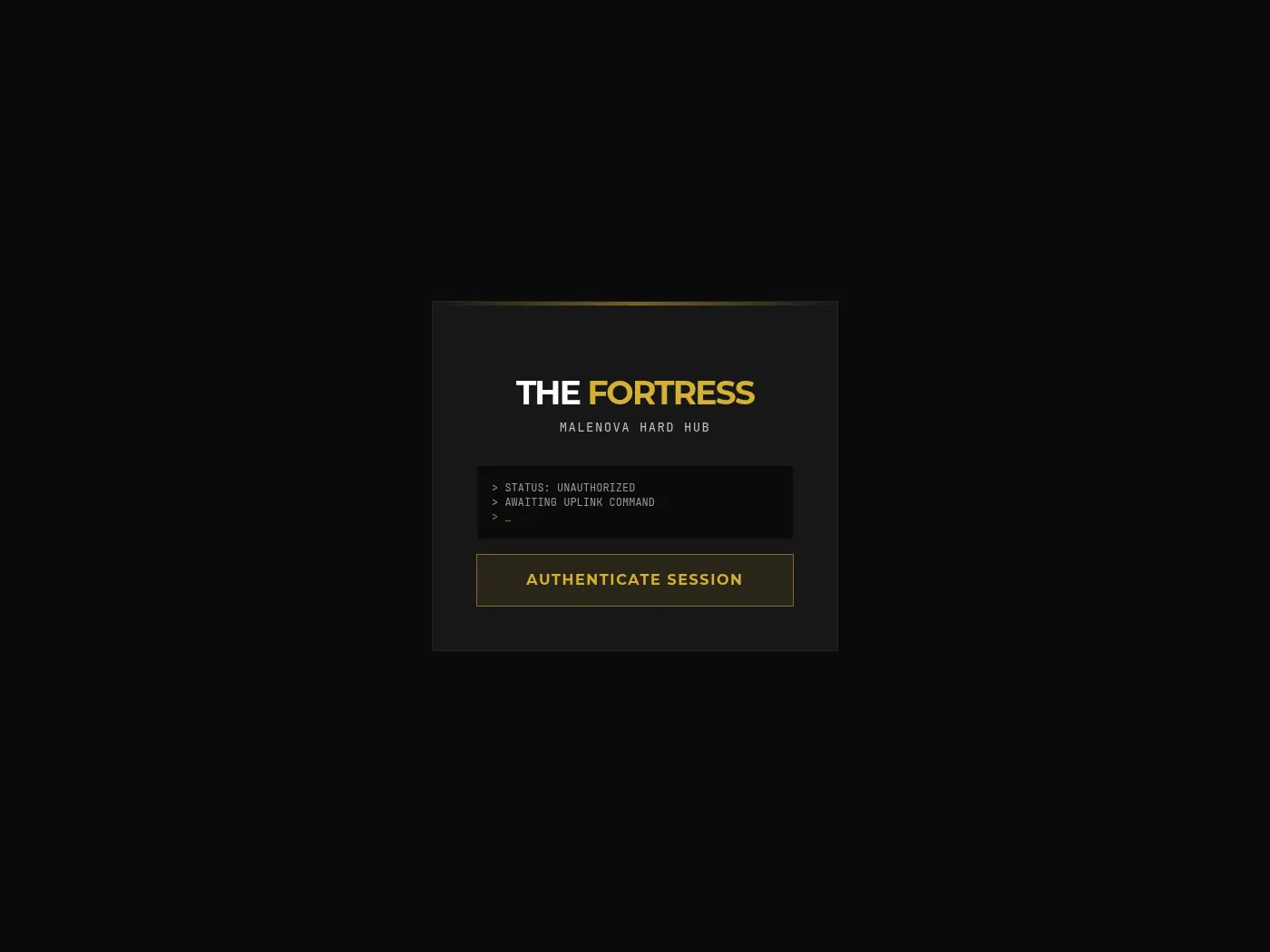 Fortress Command Center