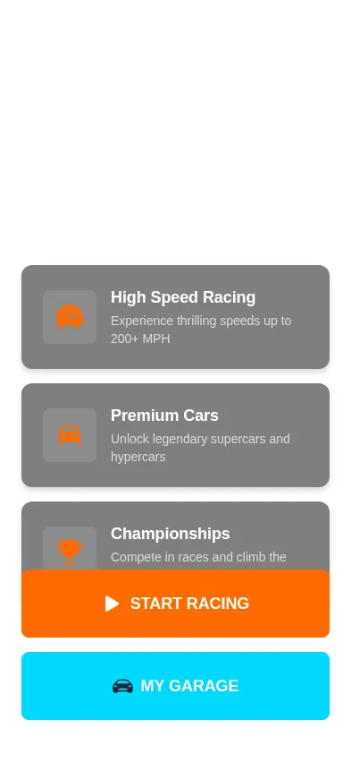 Forza Mobile Clone