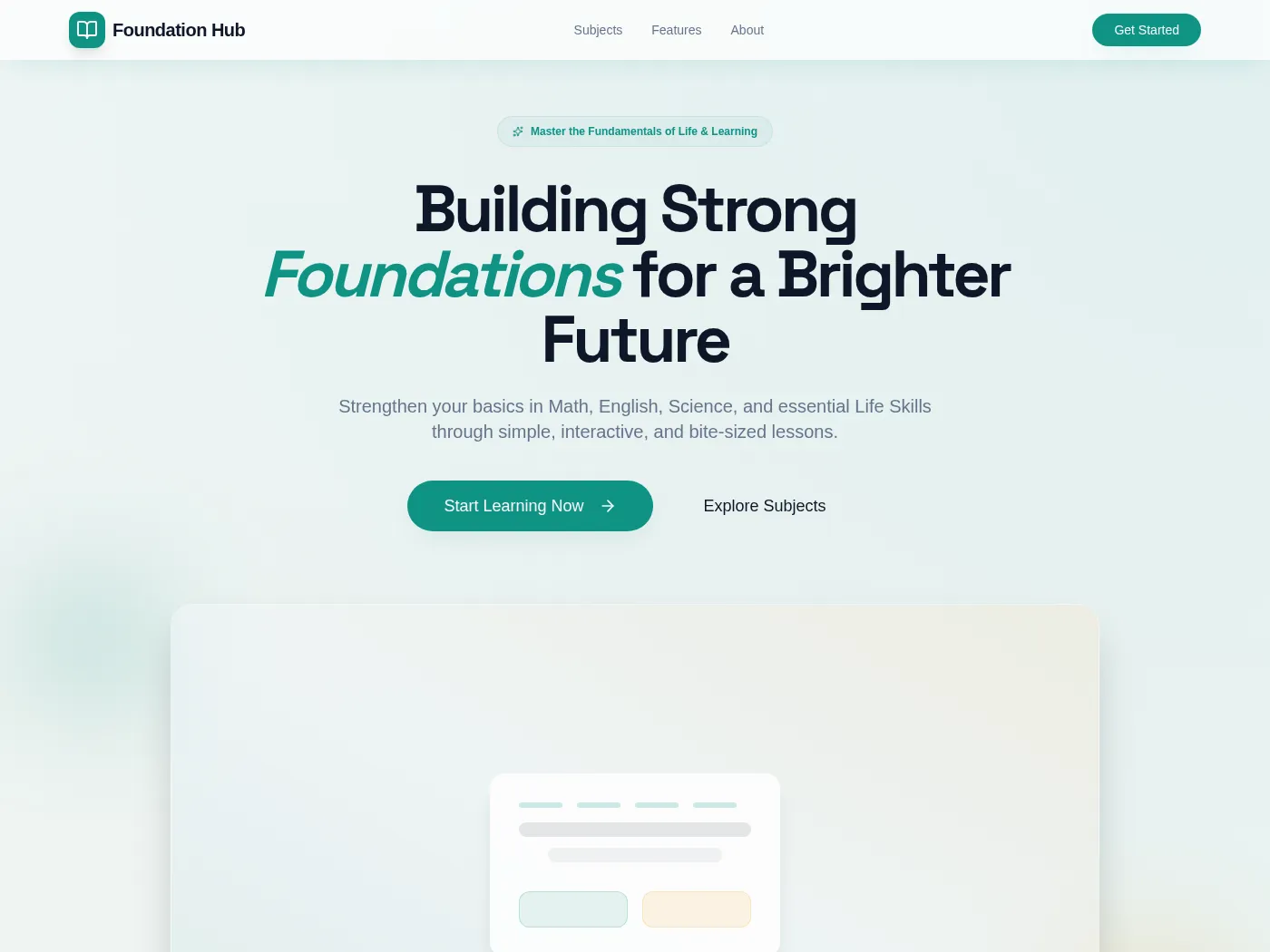 Foundation Hub